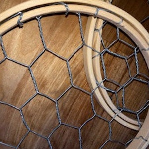 Blank Chicken Wire Embroidery Hoops 6 Sizes to Choose From DIY ...