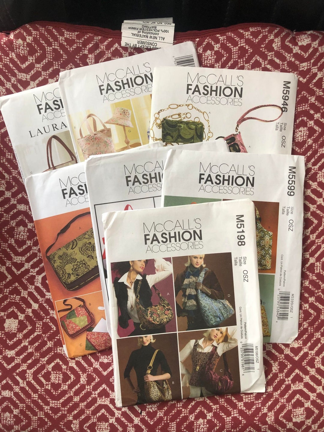 Mccall's Mega Pattern Bundle Purse, Handbags, Hobo Bags, Laptop Covers ...