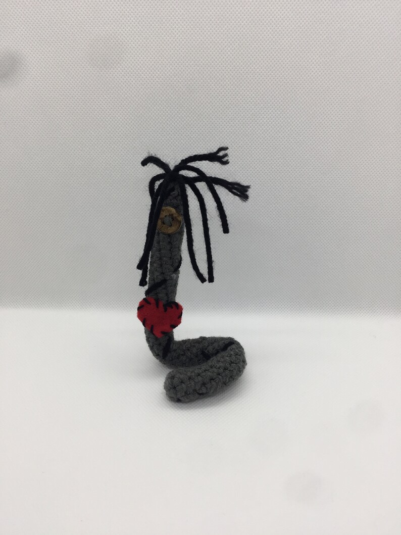 Voo Doo the Way You Do Worm Doll Poseable Crochet Worm Buddy Worm Farm ...