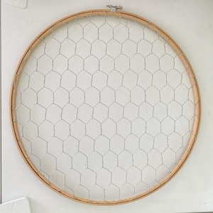 Blank Chicken Wire Embroidery Hoops Large Sizes to Choose From DIY ...