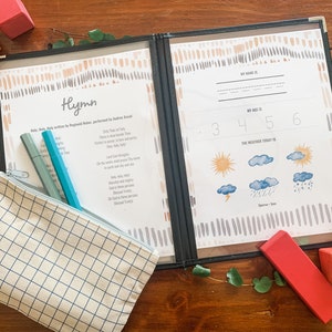 Morning Menus | Preschool, Homeschool, Christian, Educational, Morning ...