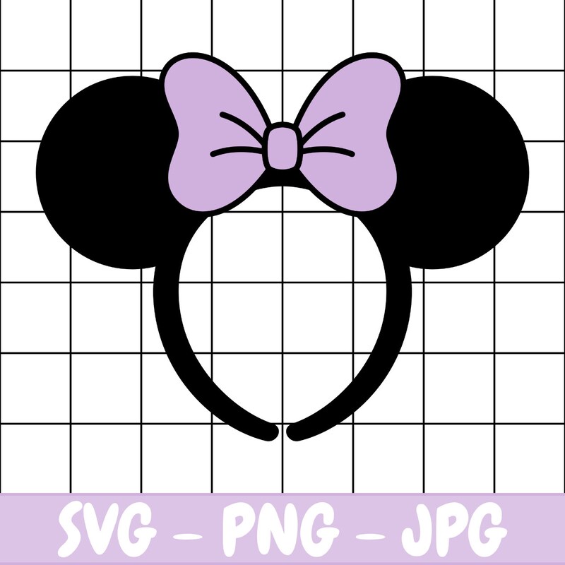 Mickey Ears Svg - Etsy