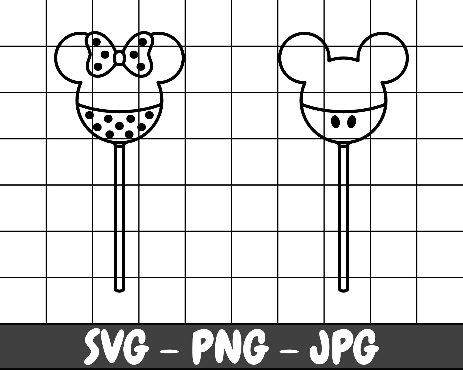 Mouse Cake Pop SVG Personal Use Commercial Use Digital Download - Etsy