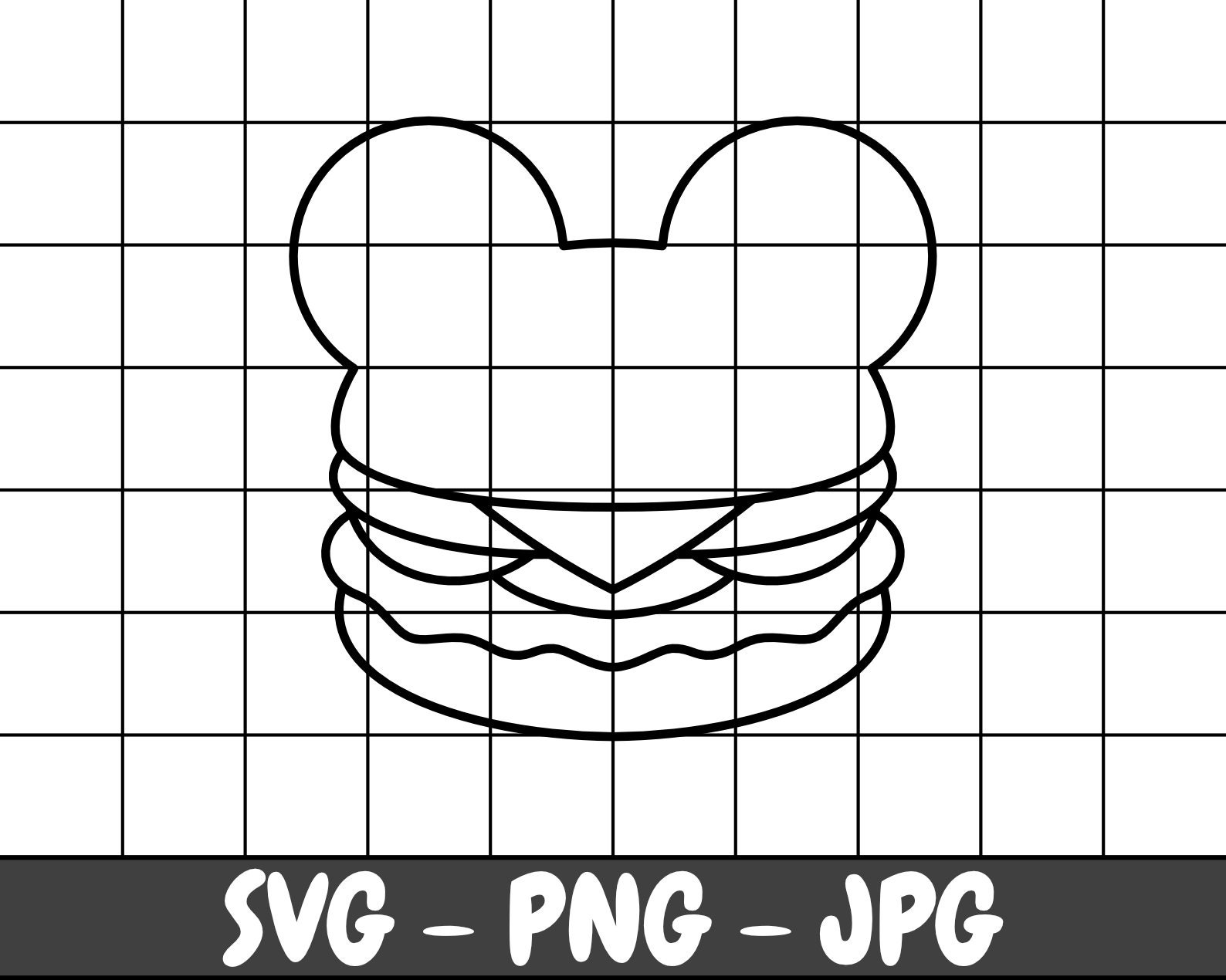 Mouse Burger SVG Personal Use Commercial Use Digital Download - Etsy