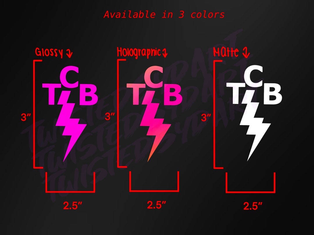 Elvis "tcb" Vinyl Decal - Etsy