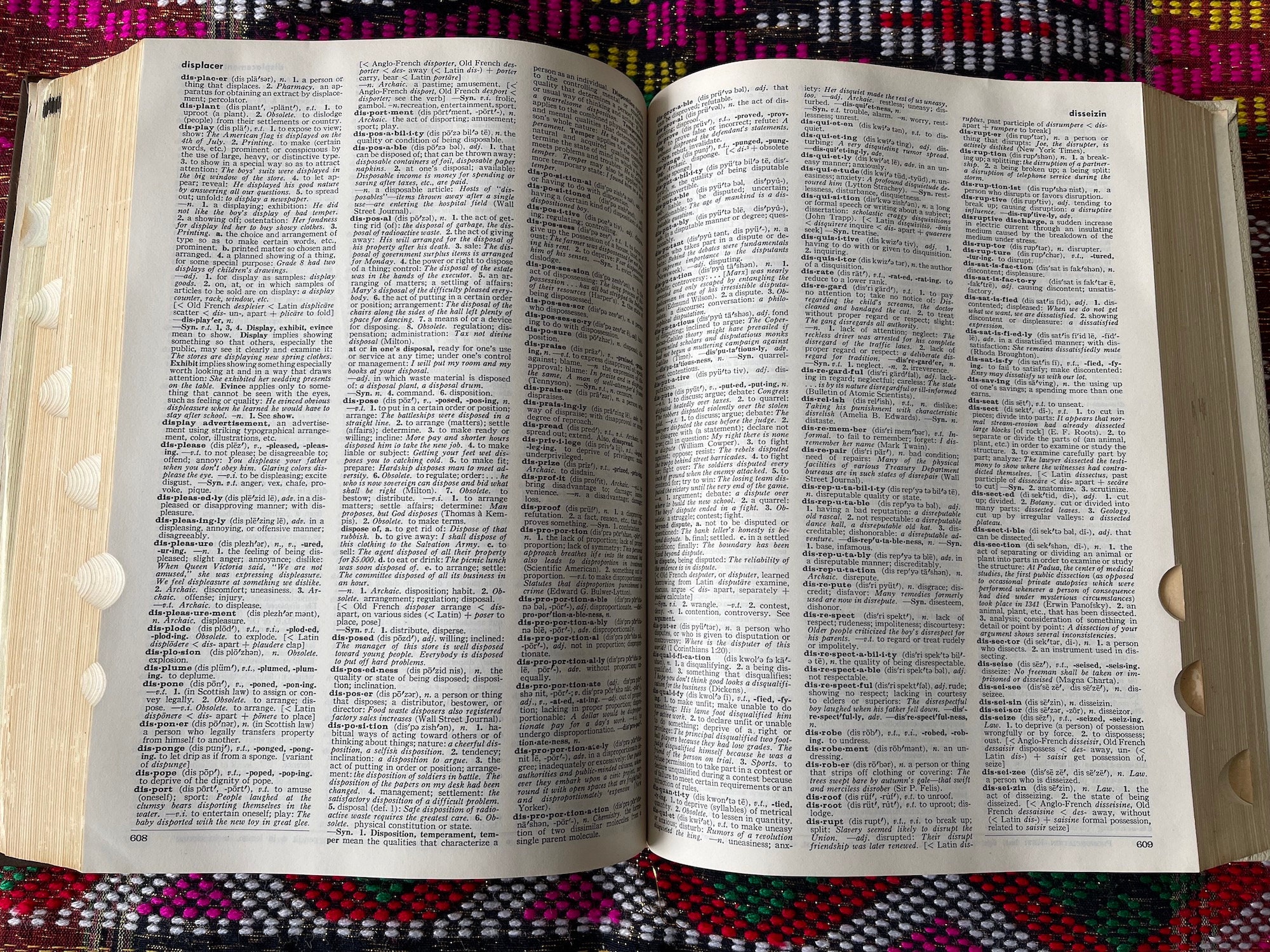 The World Book Dictionary Volume 1: A-K - Etsy