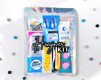 Got Too Lit Hangover Kit Bags Party Hangover Kit Oh Shit - Etsy