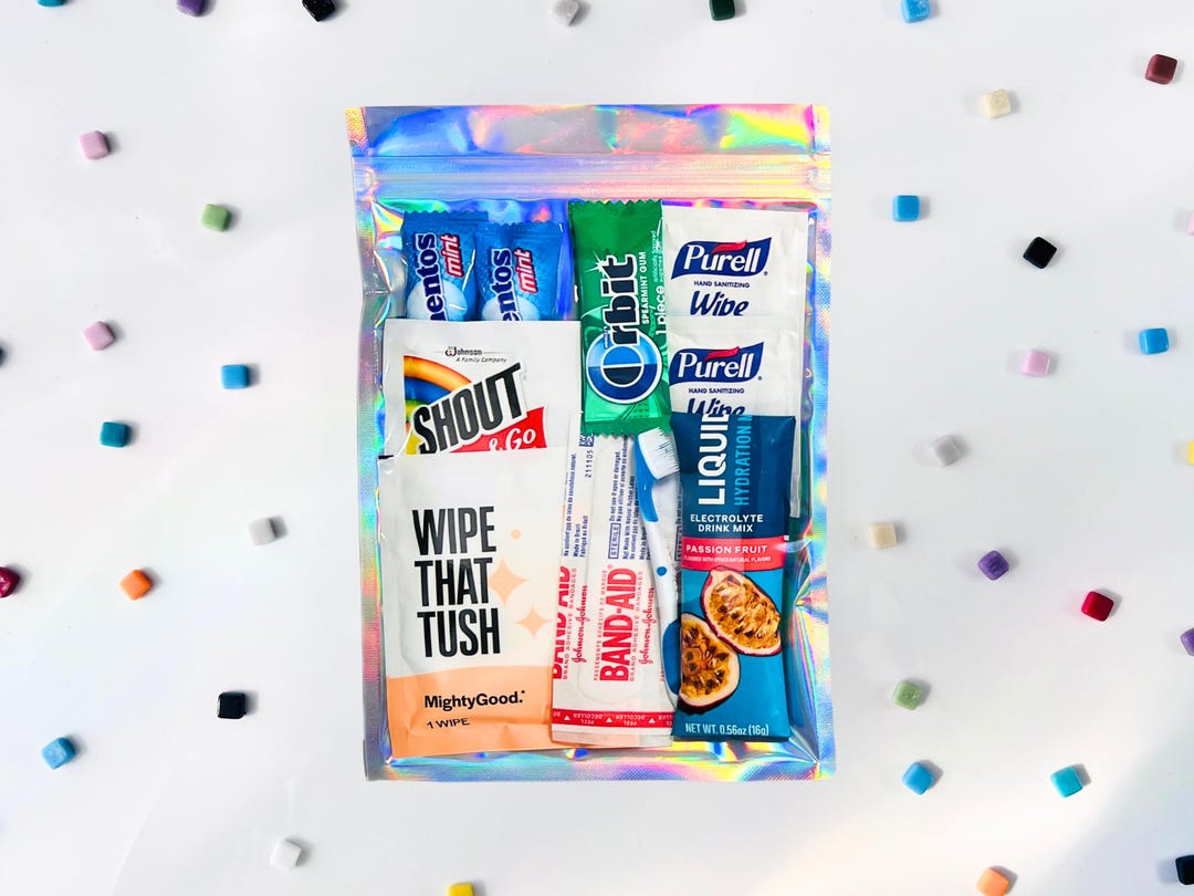 Hangover Kit Party Supplies for Wedding, Birthday, Bachelorette ...
