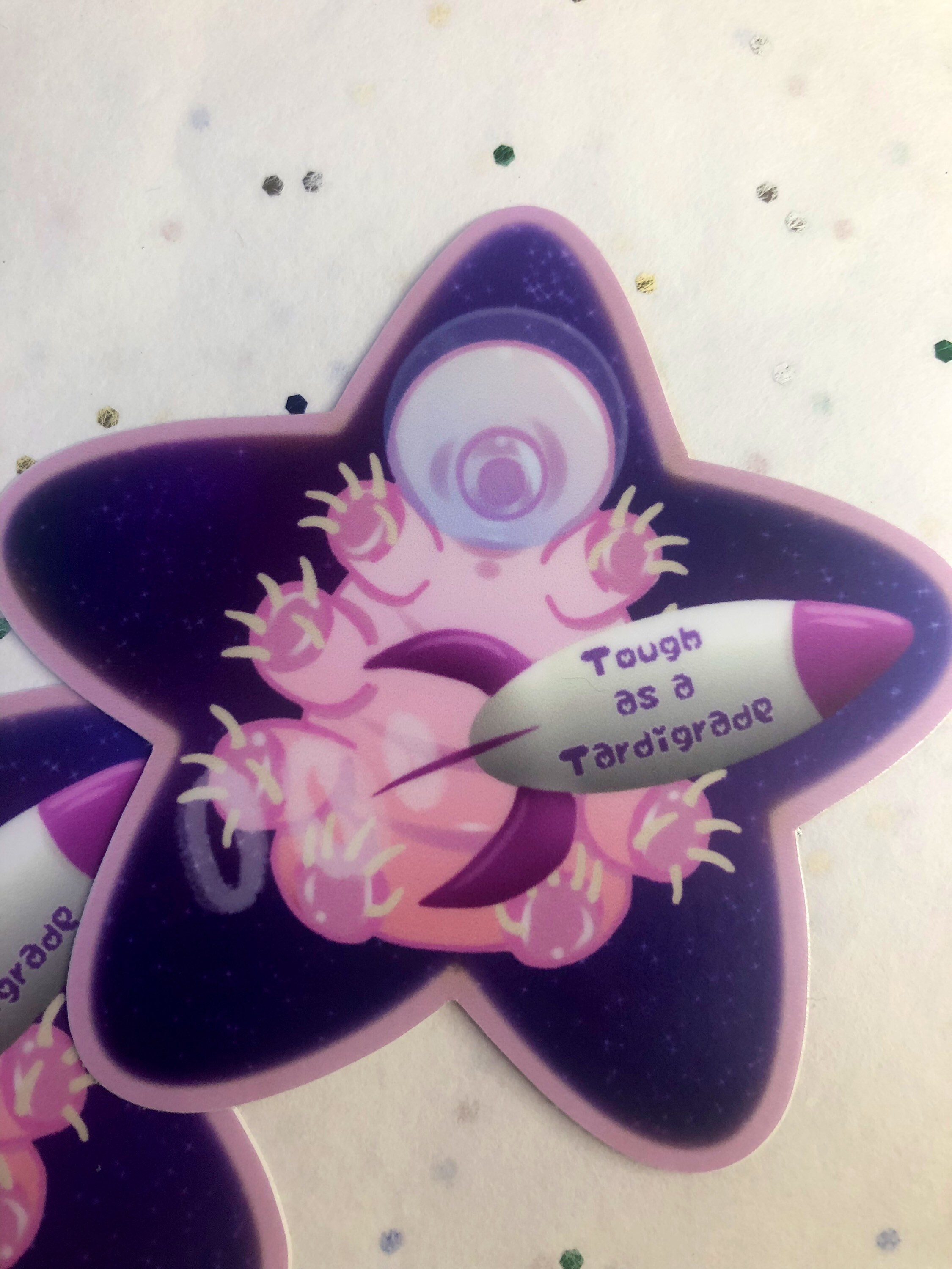 Tough Tardigrade Sticker - Etsy