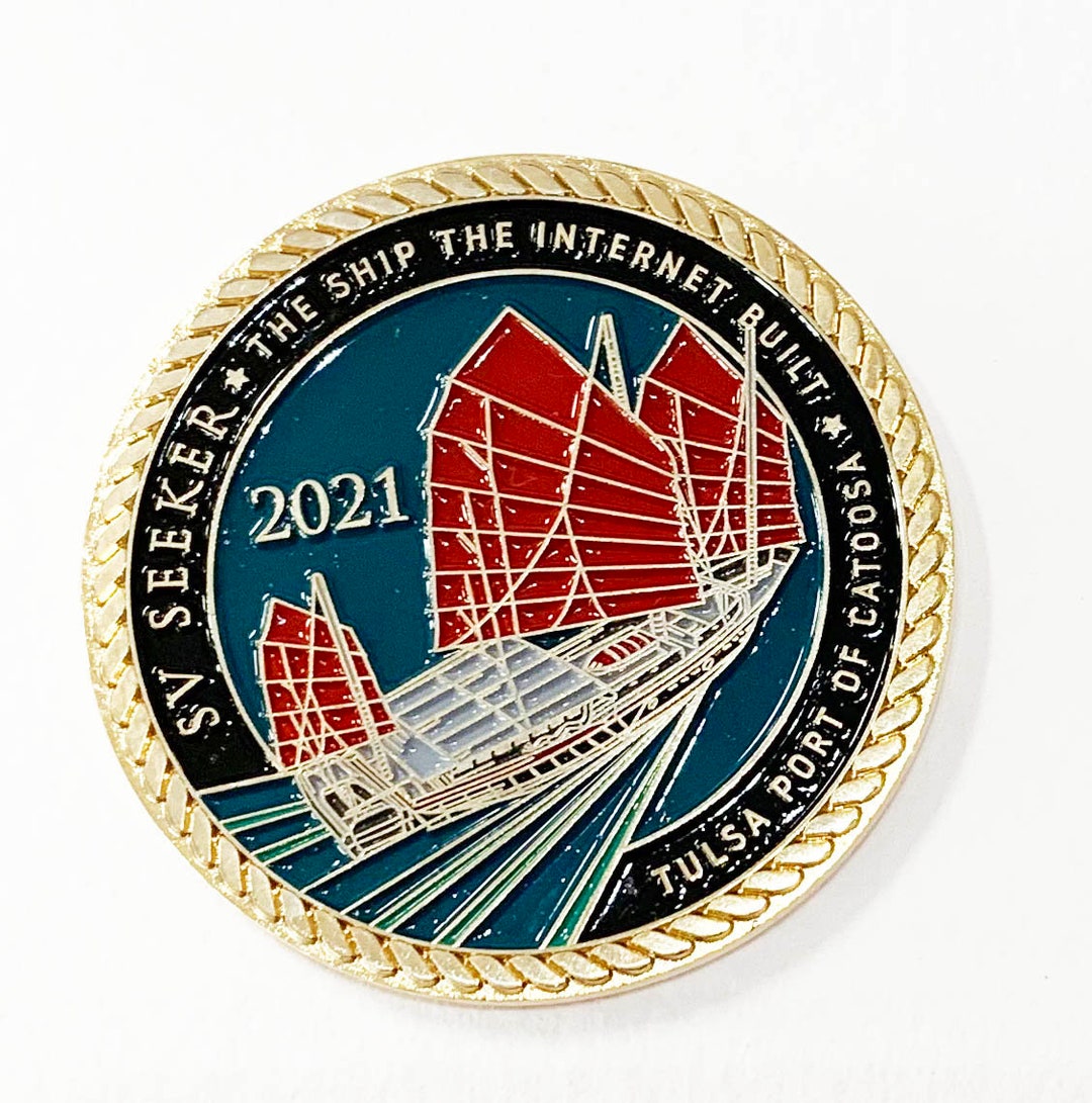 Official 2021 Launch Challenge Coin - Etsy