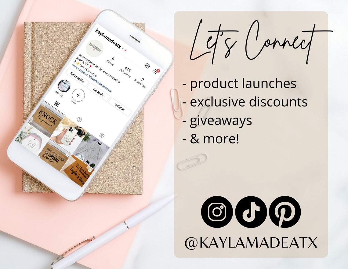 Absolutely Not Welcome Mat Personalized Door Mat Custom - Etsy