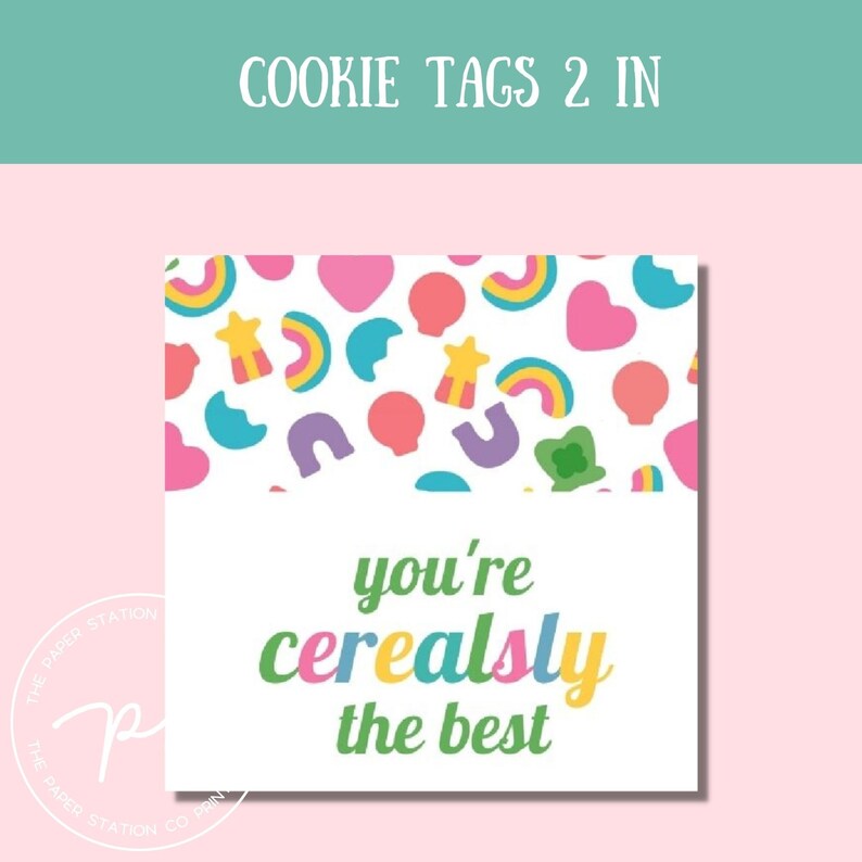 Cerealsly the Best Printable Cookie 2 in Square, St. Patrick's Day ...