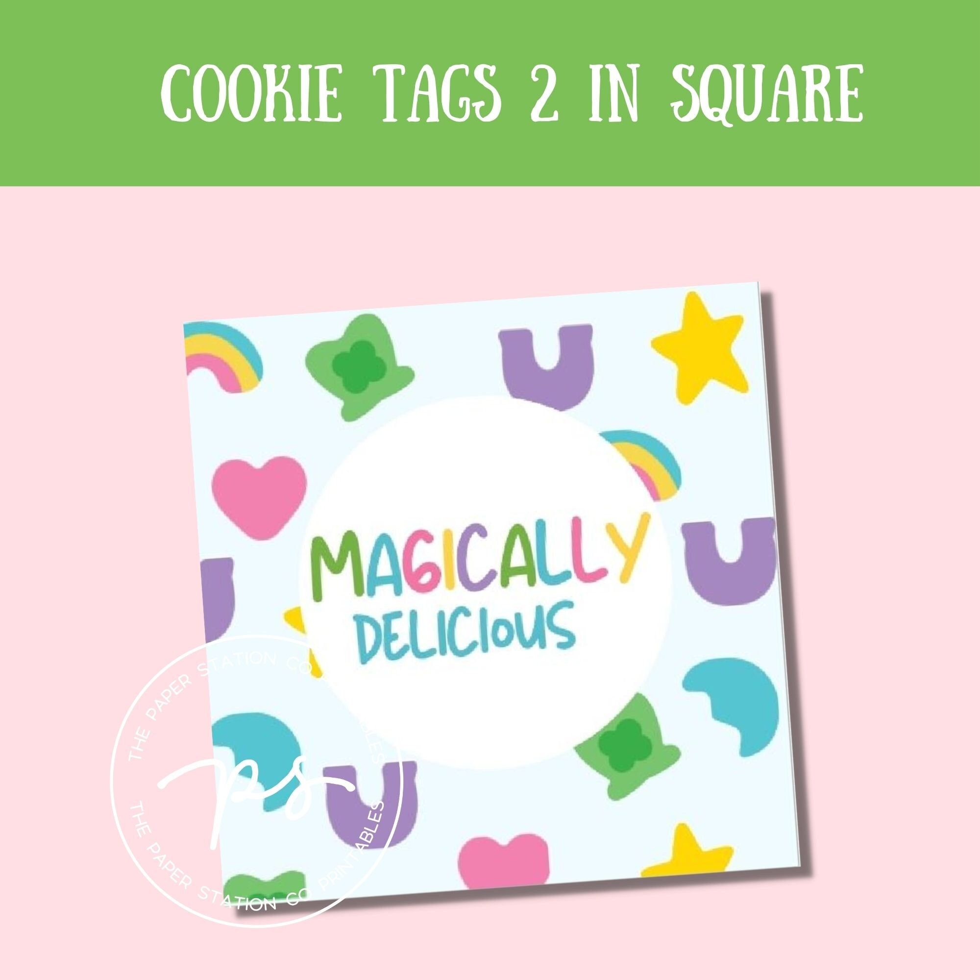 Magically Delicious Printable Cookie 2 In, St. Patrick's Day Cookies ...