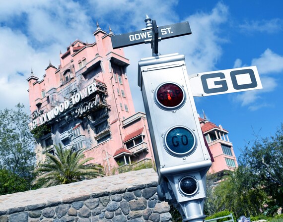 Tower of Terror GO Color Print - Etsy