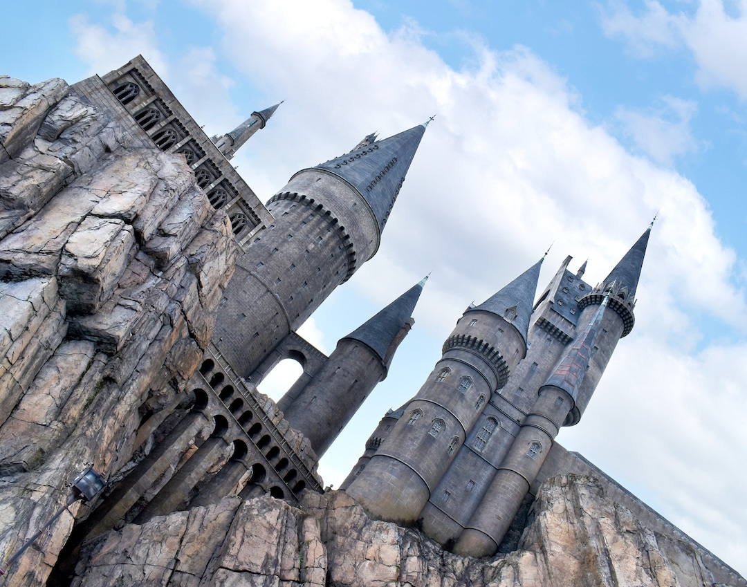 Hogwarts Tower Color Print - Etsy