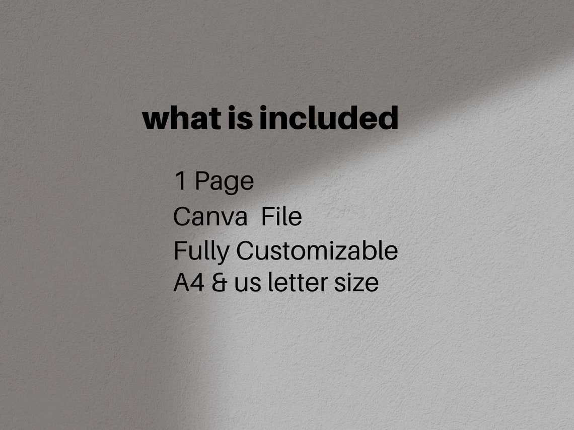 Modern Project Invoice Template 1 Page Project Invoice Minimal and ...