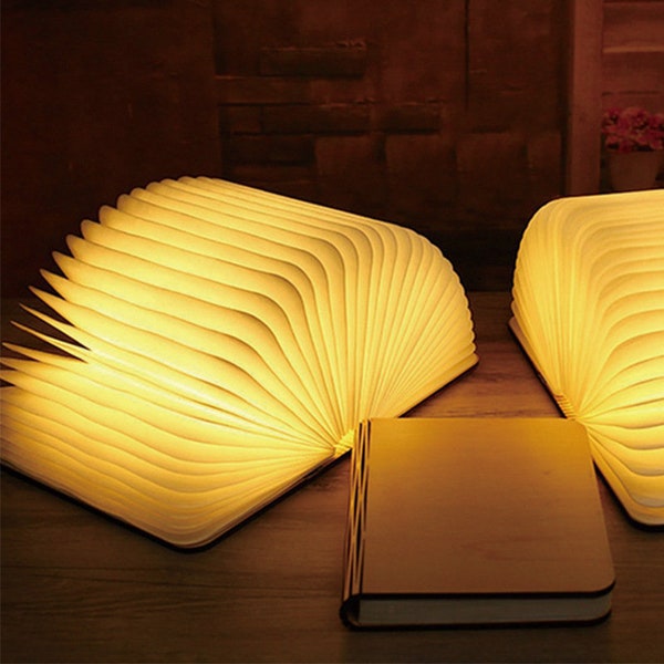Book Lamp - Etsy
