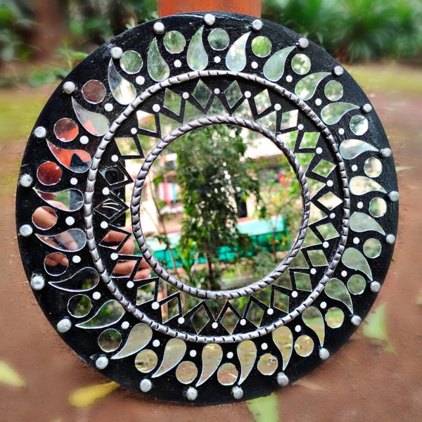 Lippan Art Mirror - Etsy Australia