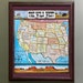 Wild West Map 1874 – American Frontier Historical Print | Western ...