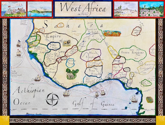 Map Of West Africa