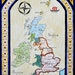 Map of Anglo-saxon Britain; the Heptarchy (UPDATED) - Etsy UK