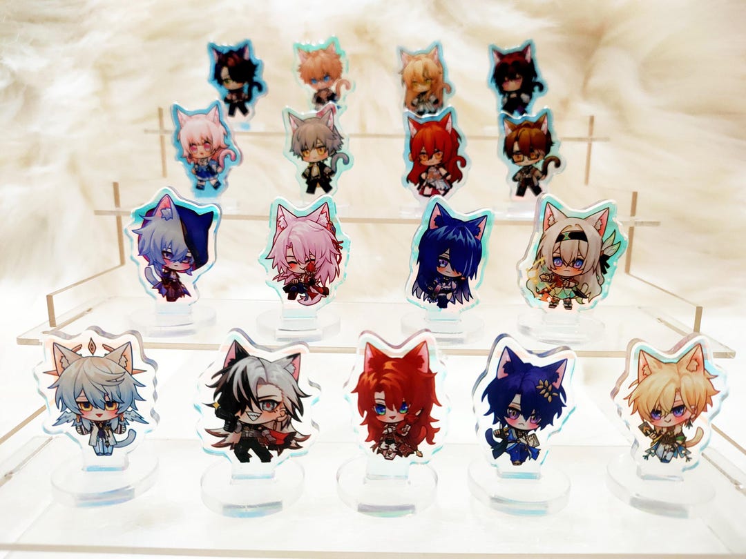 Honkai Star Rail Hologram Mini Standee | Sunday | Aventurine | Dr ...