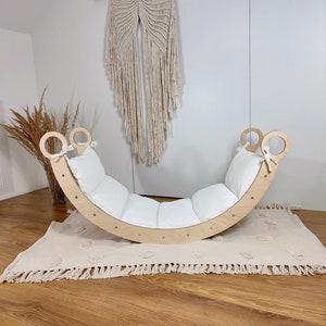 Climbing Arch Bow Rocker for Children Play Ladder Birch - Etsy