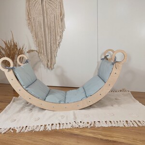 Climbing Arch Bow Rocker for Children Play Ladder Birch - Etsy