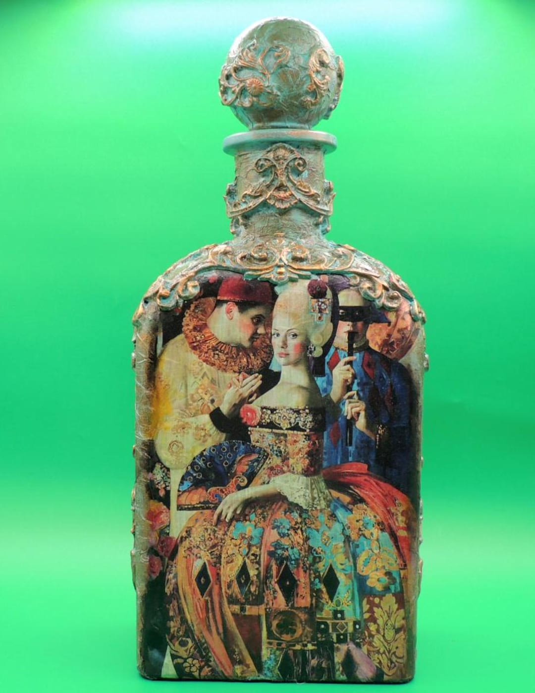 Elizabethan Style Vase, Antique Decor - Etsy