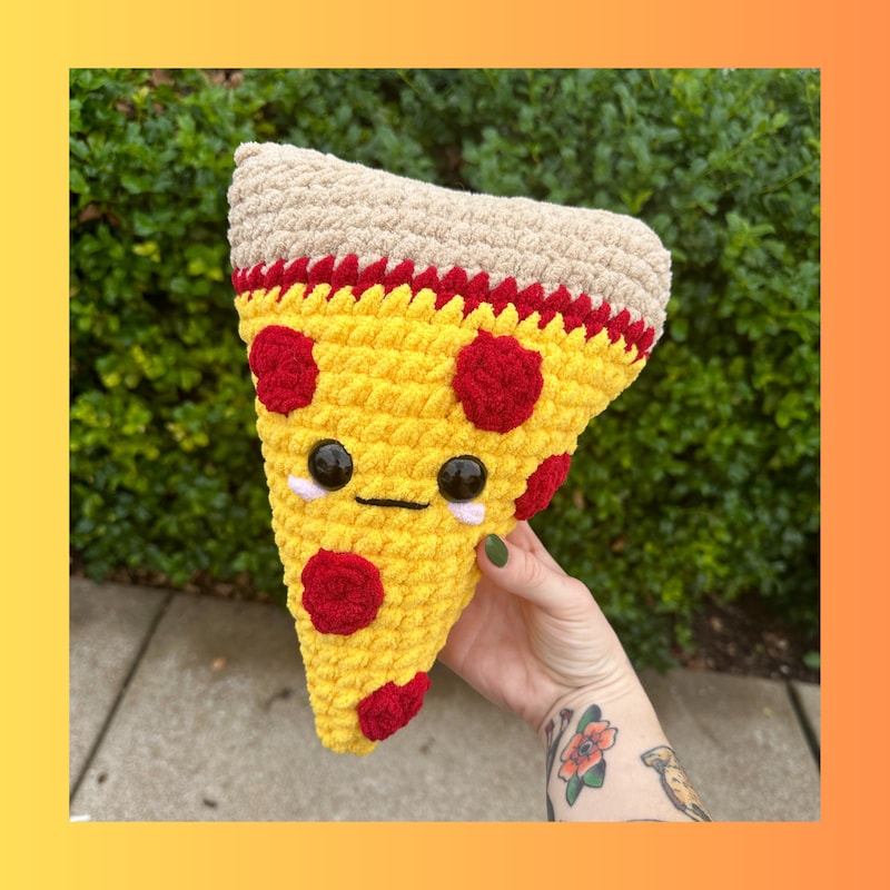 Pizza Pillow - Etsy