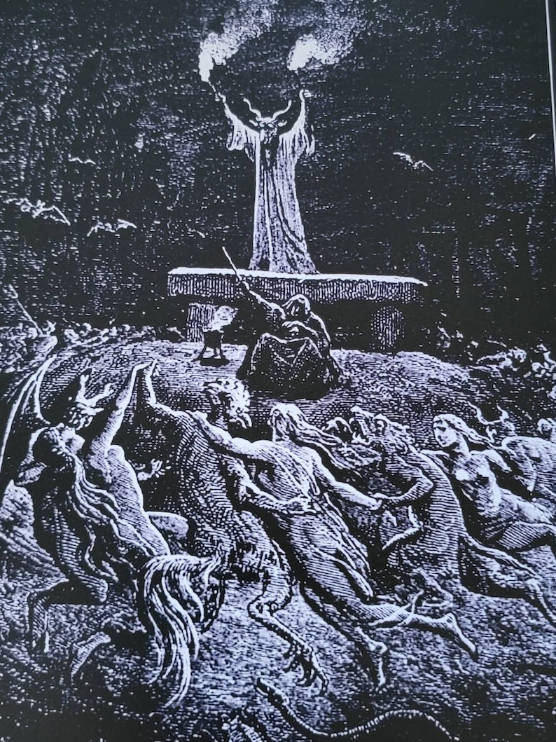 Witches Dancing at a Sabbath Art - Etsy