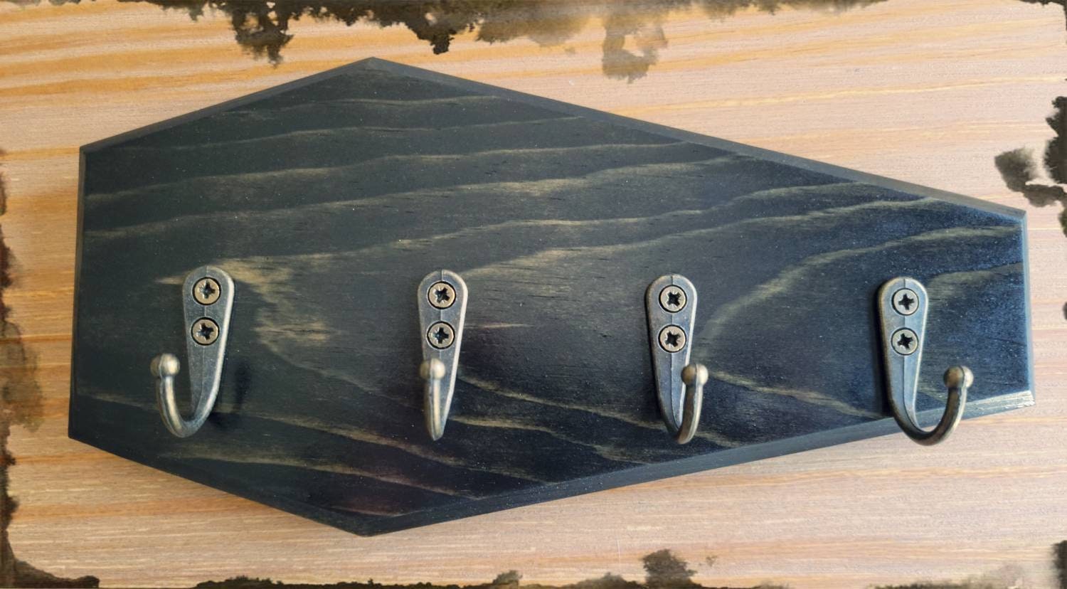 10 Inch Coffin Key Rack - Etsy