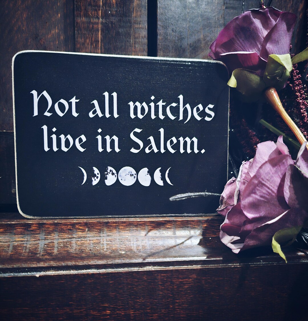 Not All Witches Box Sign - Etsy