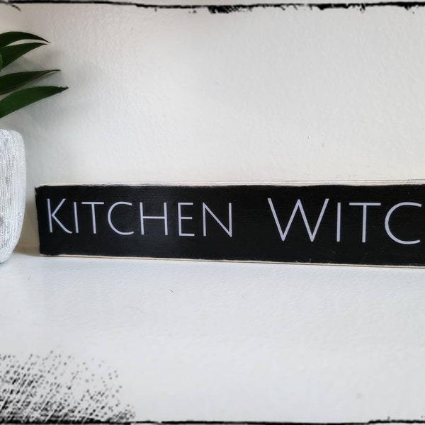 Kitchen Witch Sign - Etsy
