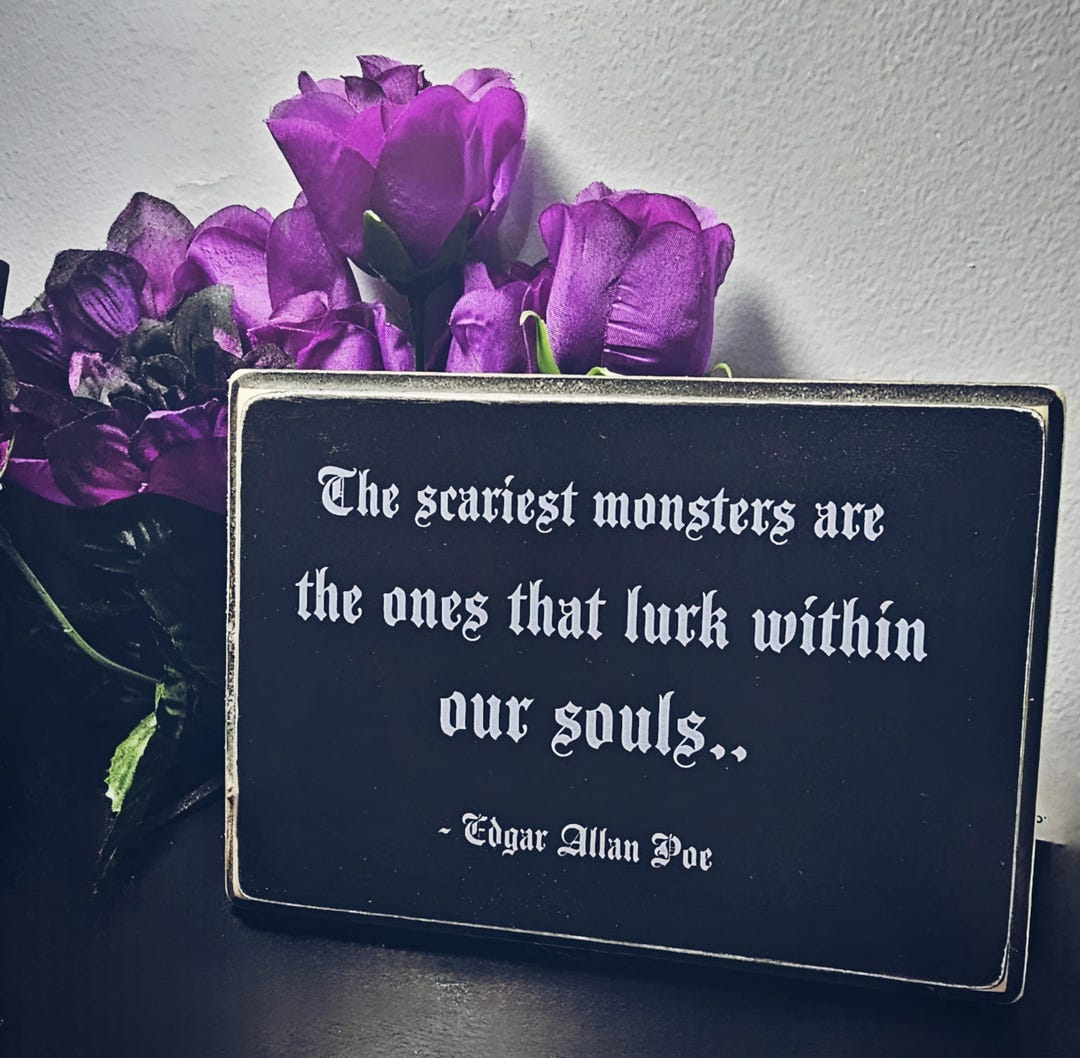 Scariest Monsters Wall Plaque - Etsy