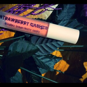 Strawberry Gashes Lipgloss/ Color - Etsy
