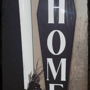 3ft Coffin Home Sign - Etsy