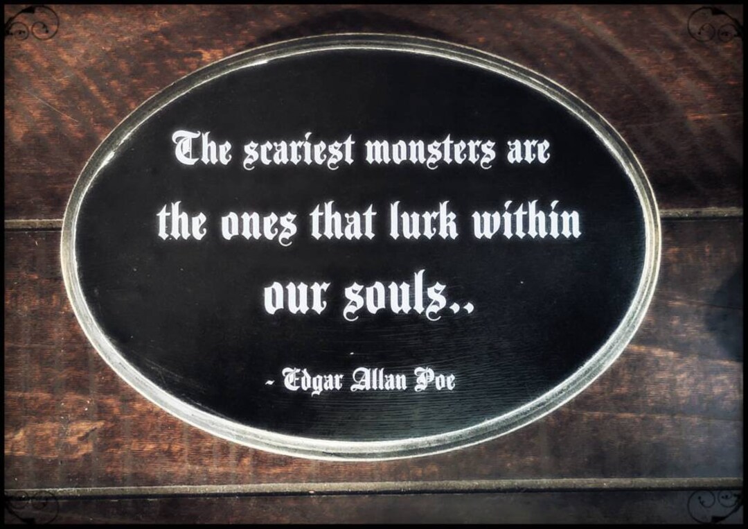 Scariest Monsters Wall Plaque - Etsy