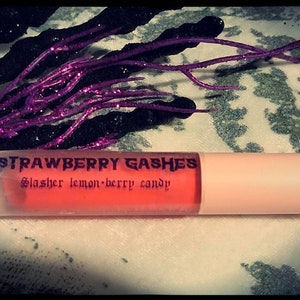 Strawberry Gashes Lipgloss/ Color - Etsy
