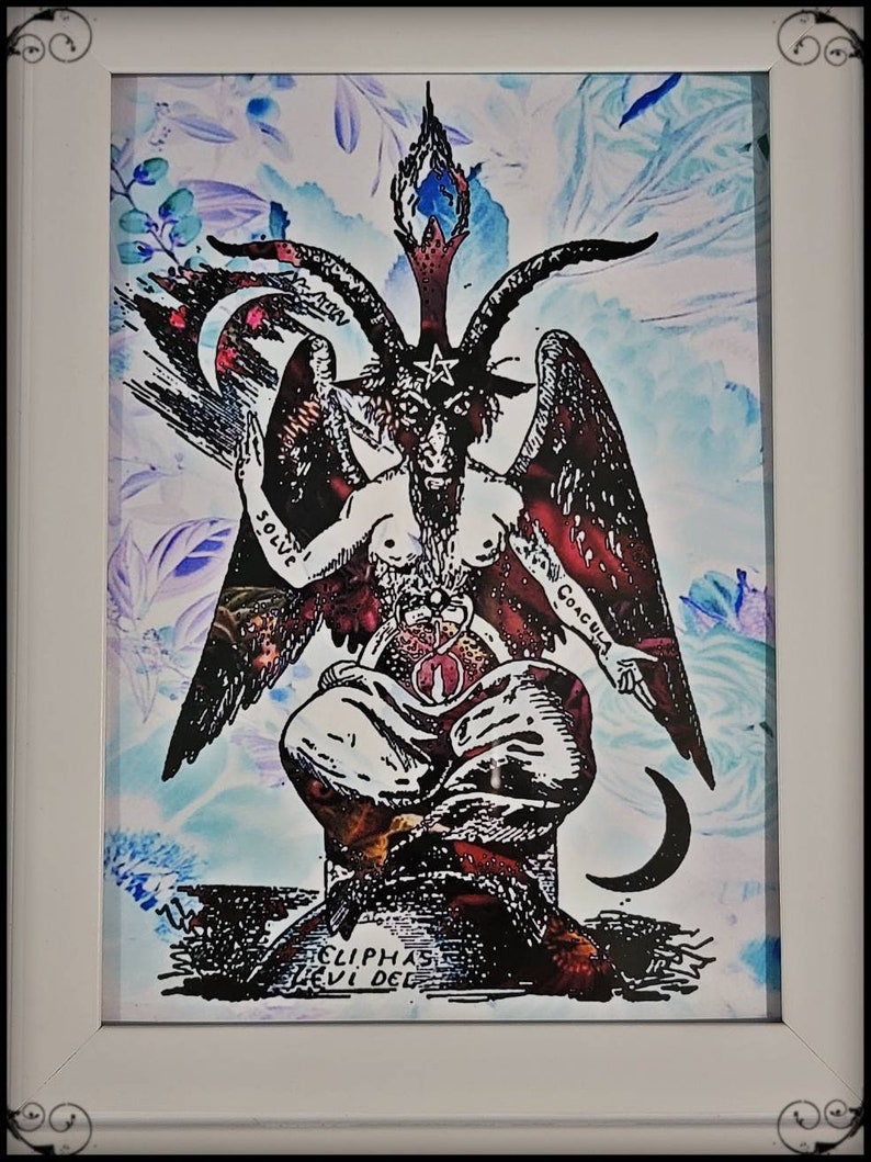 Floral Baphomet - Etsy