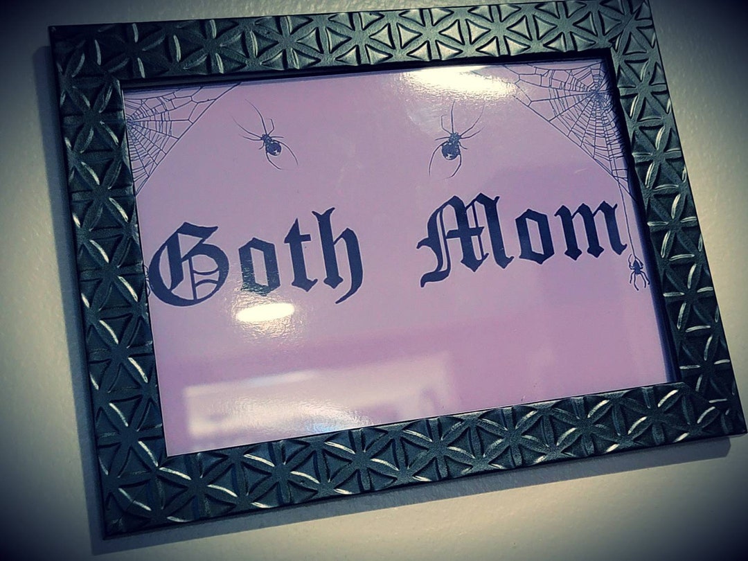 Goth Mom Wall Decor - Etsy