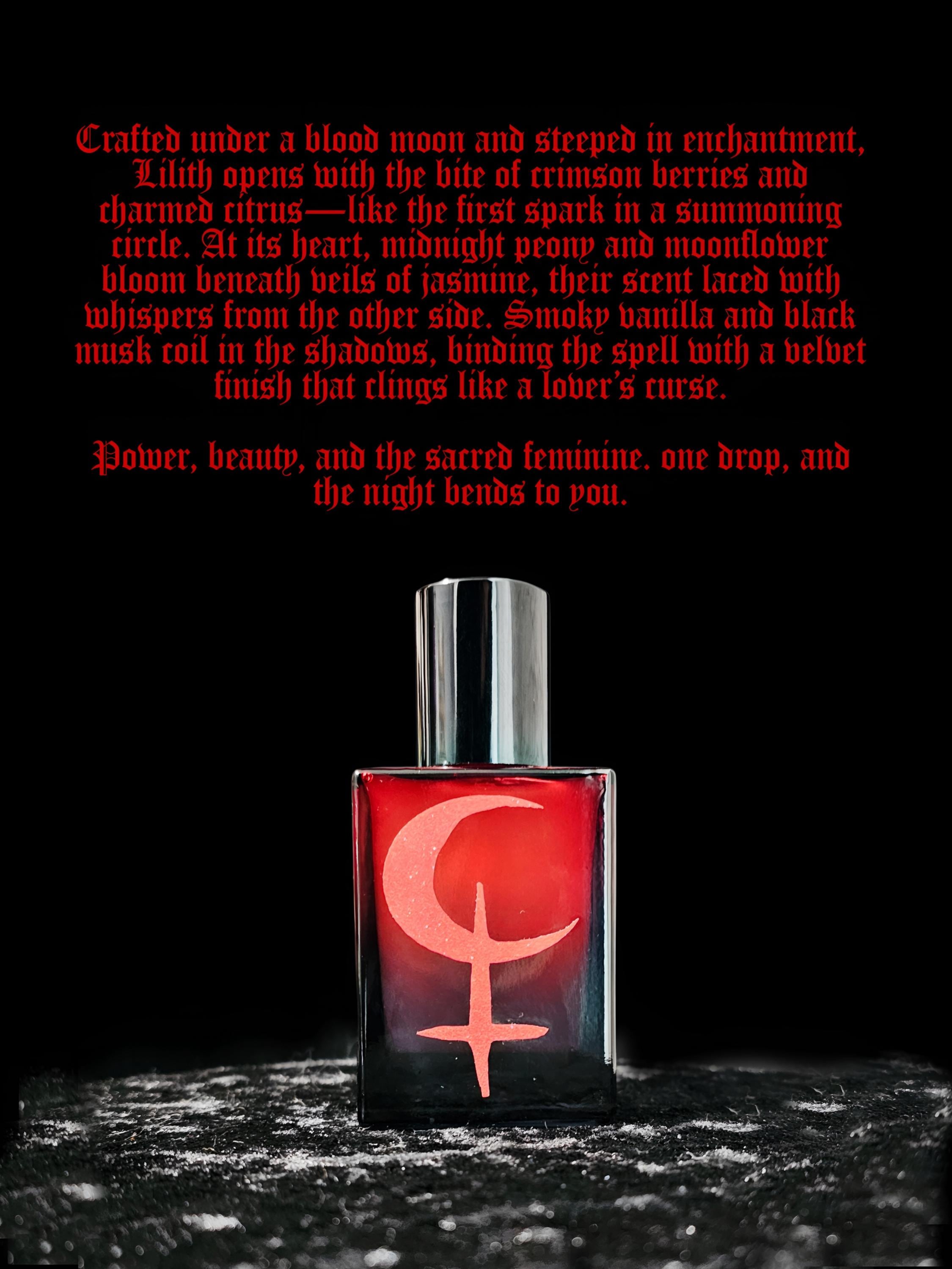 Lilith Perfume: Enchanted Crimson Berry, Smoky Vanilla - Etsy
