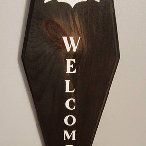 Coffin Welcome Sign! - Etsy