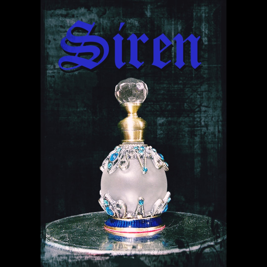 Siren Perfume: Treacherous Waves, Sparkling Sand, Coconut Oil - Etsy