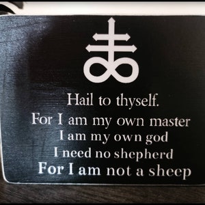 My Own Master Box Sign - Etsy