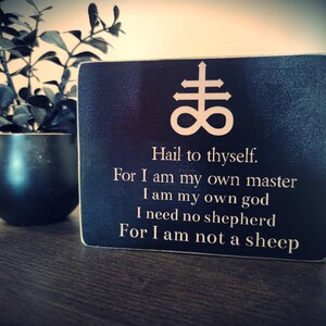 My Own Master Box Sign - Etsy