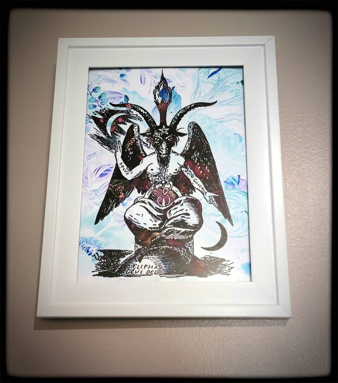 Floral Baphomet - Etsy