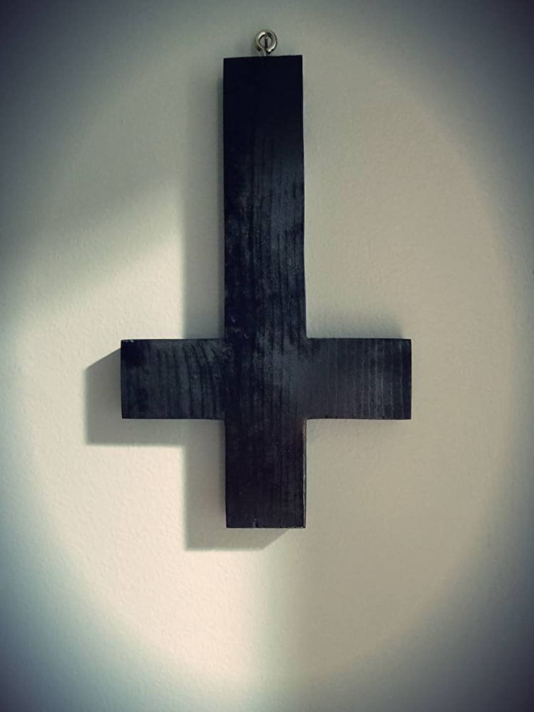 Black Inverted Cross - Etsy