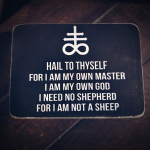 My Own Master Box Sign - Etsy