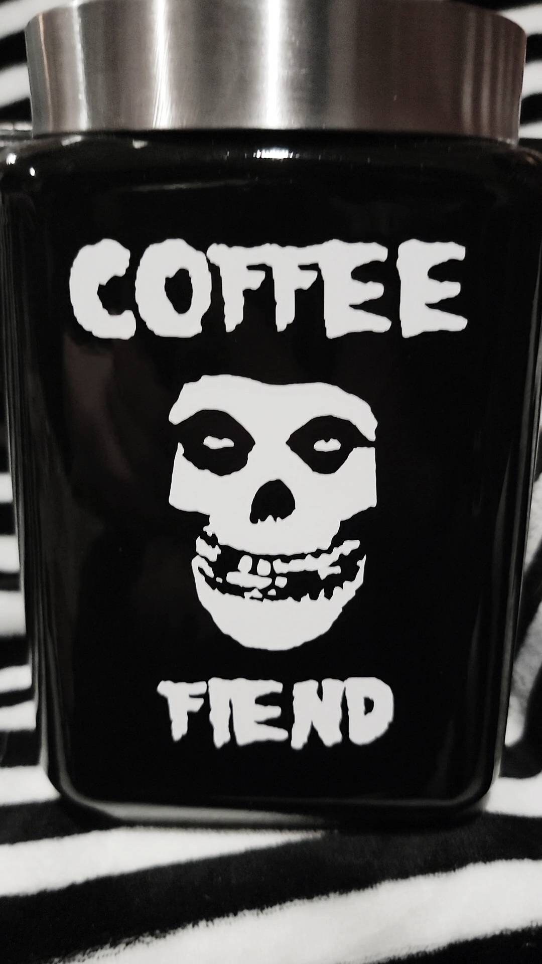 Coffee Fiend the Misfits Coffin Mug Rack and Canister - Etsy